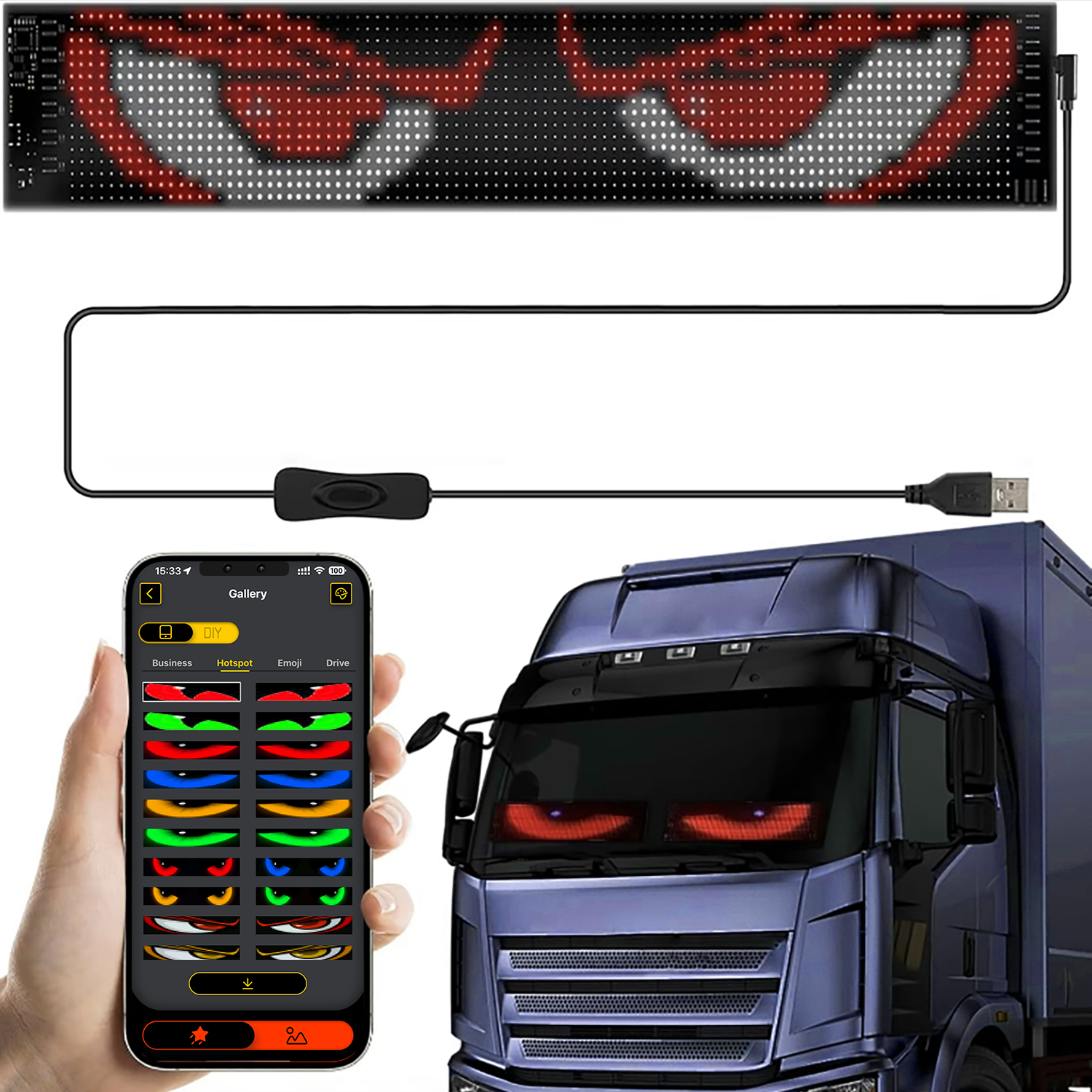 Miootly - Exploring the Versatility of Flexible Matrix Pixel Panels